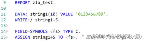 Sap入门技术分享七:field Symbol和数据引用sap Assign Csdn博客 Sap入门技术分享七:field Symbol和数据引用sap Assign Csdn博客
