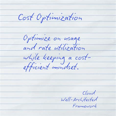 Cost Optimization Systems Architecture And Systems Architecture