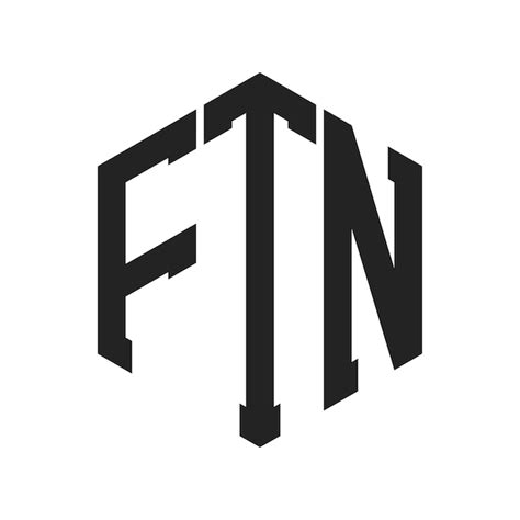 Premium Vector Ftn Logo Design Initial Letter Ftn Monogram Logo Using