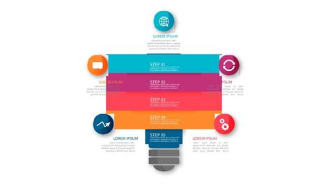 Graphic Of Light Bulb With Icons Google Slide Theme And Powerpoint Template Slidedocs