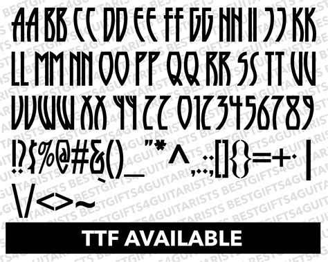 Runic Font Svg Runic Font For Canva Runic Font Svg Png  Ttf Pdf Rune Font Runic Font