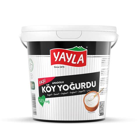 Joghurt Köy Yoğurdu 1kg Türkische Milchprodukte Yaylade