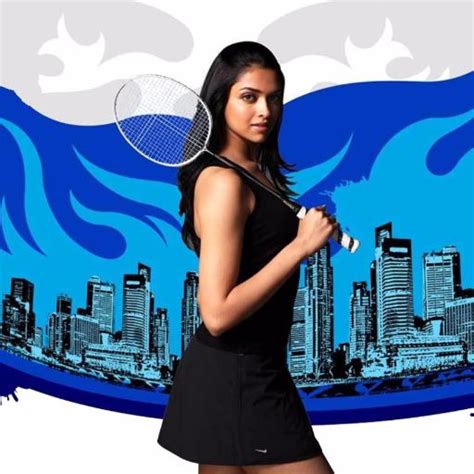 Deepika Padukone Badminton Amir Khan And Deepika Padukone Play