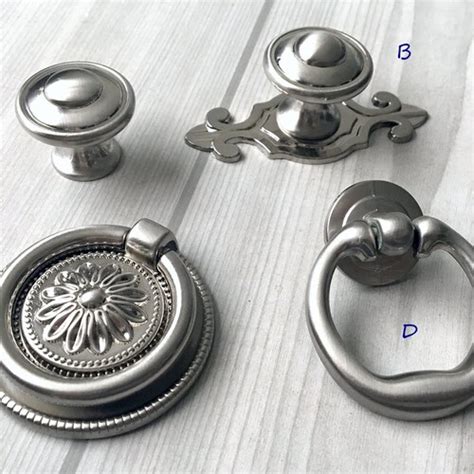 Drop Ring Cabinet Door Pull Dresser Knobs Drawer Knob Pulls Etsy