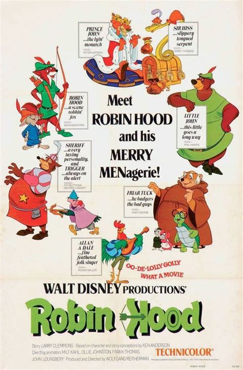 Robin Hood 1973 The Internet Animation Database