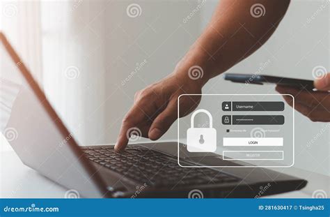 Cyber Security In Two Step Verification Login User Identification