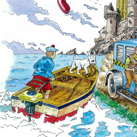 Fan Art Tintin On Behance