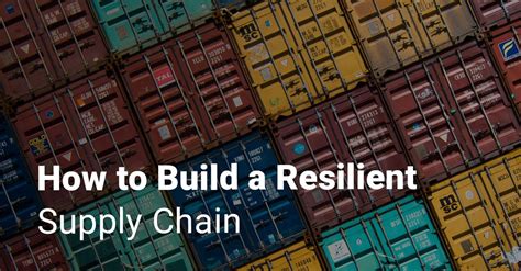 How To Build A Resilient Supply Chain Bringoz