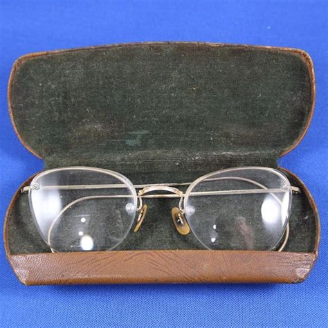 Antique Gold Frame Glasses Etsy