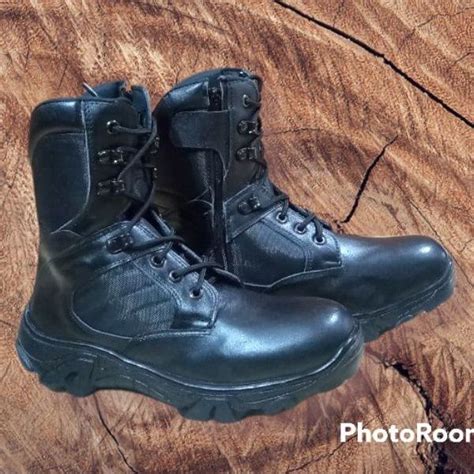 Sepatu Pdl Sleting Sepatu Pdl Safety Model Dellta Lazada Indonesia