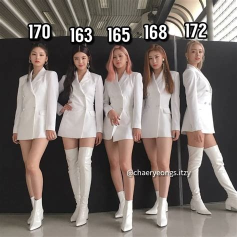 Itzy Members Age And Height Faedhu