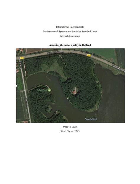 [ess Ia 7] Selected As A Sample Ia 교내 샘플 Ia로 선정됨 — Ib Diploma Hub