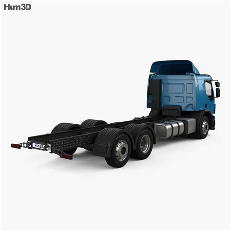 Volvo Fe Chassis Truck 2016 3d Model Download Truck On