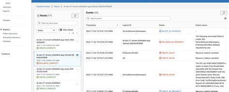 conflictingdomainexists · issue 396 · awslabs aws saas boost · github
