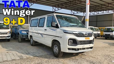 Tata Winger 9 Seater New 2024 Model Ac Bs6 Phase 2 Review Price