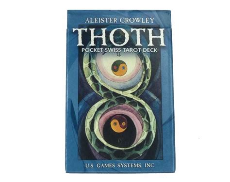 Crowley Thoth Pocket Swiss Tarot Deck Authentic By Aleister Crowley
