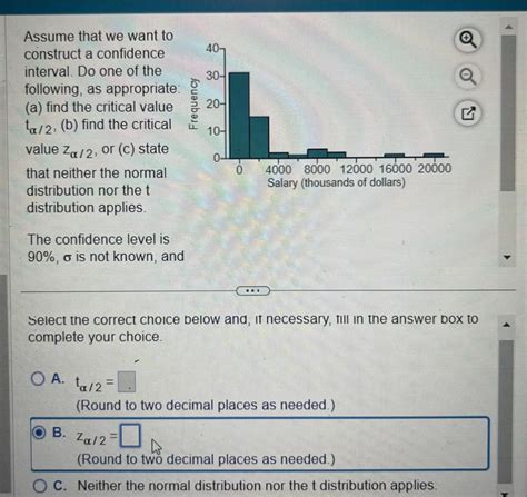 Solved Assume That We Want To Construct A Confidence Chegg
