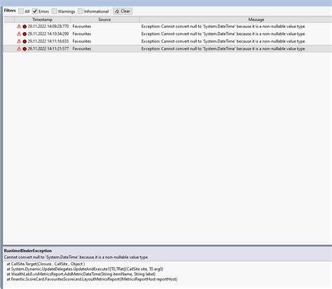 Finantic Scorecards Speed And Error In Formula Metrics Wealthlab