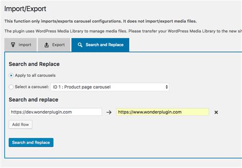 Search And Replace When Moving Wordpress Site Wordpress Plugin