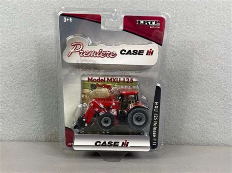Case Ih Mxu 125 Tractor W Loader 1 64 Scale Ertl United Edge Real Estate And Auction