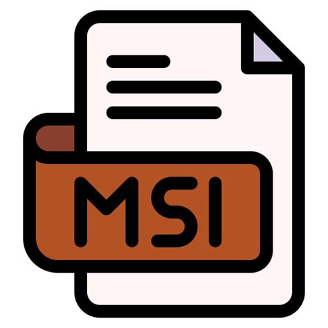 Msi Generic Outline Color Icon