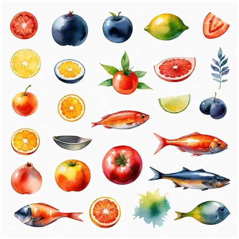 Subject Vector Set White Background Isolated A High Quality Premium