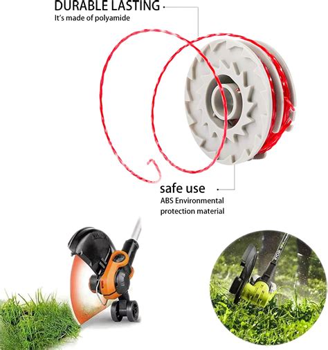 Toscos Flymo Strimmer Spool Replacement Line 1 5mm String Wire Compatible With Flymo Fly021
