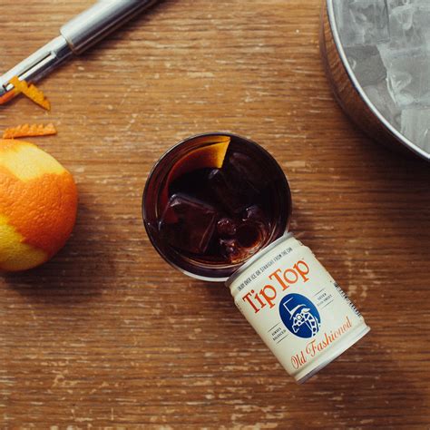 Tip Top Cocktails Old Fashioned Ready To Drink Canned Cocktail 100ml