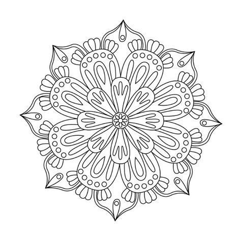 8 Dibujos De Mandalas Para Colorear