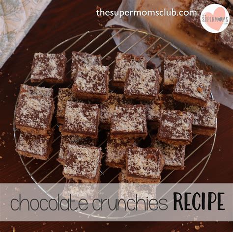 Yummy Chocolate Crunchies Recipe Super Easy The Supermoms Club