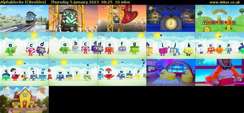Alphablocks Cbeebies 2023 01 05 0825