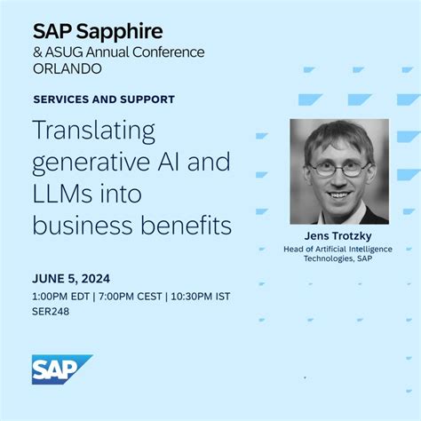 Sap Sapphire Daniel Gerdes