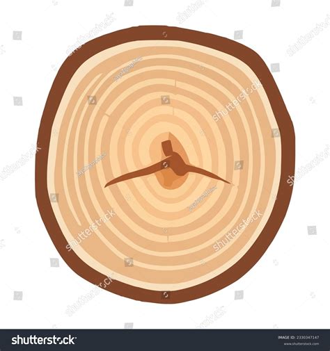 Tree Trunk Wood Ring Tree Trunk Stock Vector Royalty Free 2330347147 Shutterstock
