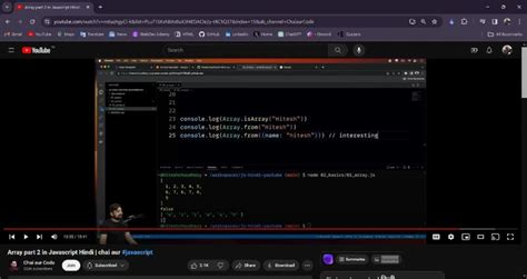 Learn Javascript With Hitesh Choudhary Abjal Momin Posted On The Topic Linkedin