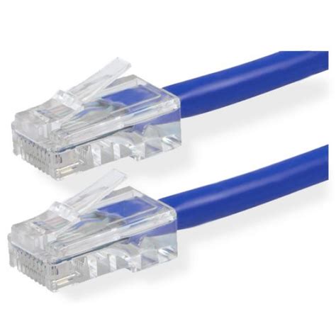 3 Ft Cat5e 350 Mhz Utp Network Cable Cmp Fire Rated Blue Just One Cable Inc