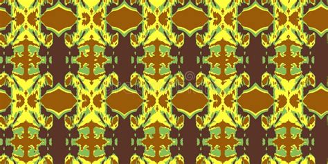 Ethnic Pattern For Application On Fabric Or Wallpaper Seamless Ethnic