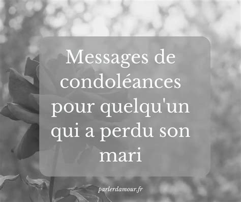 Message De Condol Ances Messages Tr S Touchants