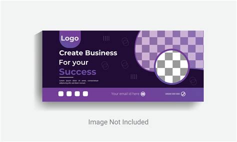 Banner Template Social Media Ads Cover Vector Web Banner Layout