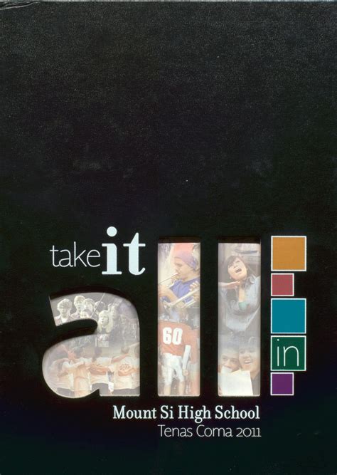 2011 Yearbook From Mt Si High School From Snoqualmie Washington For Sale
