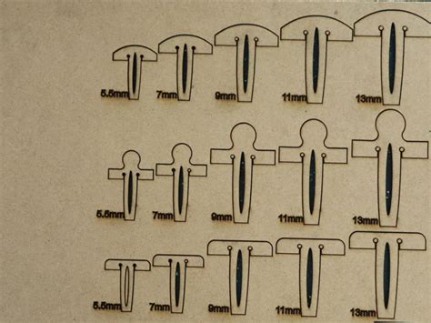 Laser Cut Honeycomb Bed Hold Down Pins Laser Crumb Tray Pins Svg Dxf