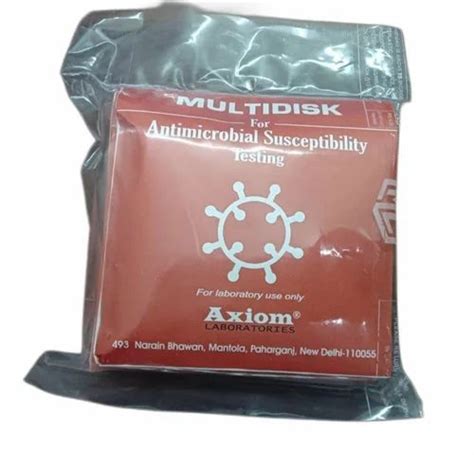 Axiom Multidisk Antimicrobial Susceptibility Test Kit 5 Pieces At ₹ 130packet In New Delhi