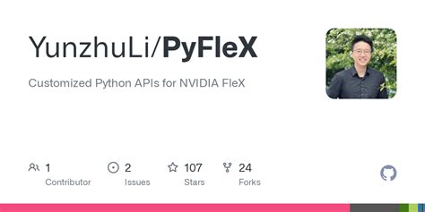 Github Yunzhulipyflex Customized Python Apis For Nvidia Flex