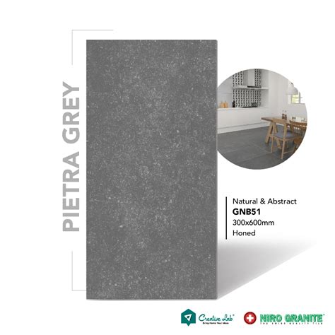 Niro Granite Tiles Gnb51 Natural Abstract 300x600mm 6pcs Per Carton Shopee Malaysia