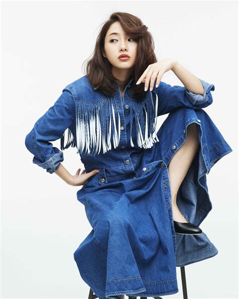 Pin By Elle On Ishihara Satomi 石原さとみ Denim Fashion Fashion Womens Top