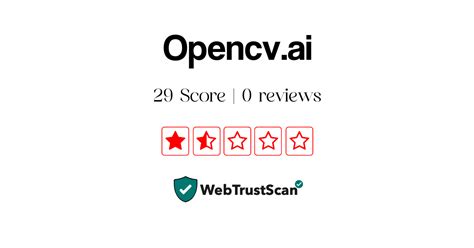 Opencvai Review Legit Or Scam Medium Secure Website Score 29