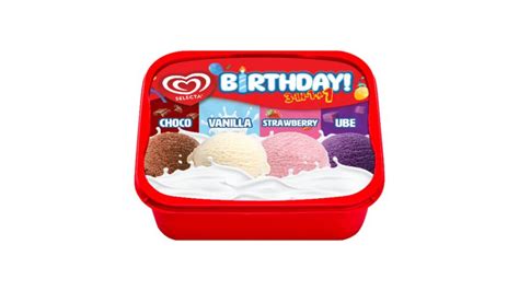 Selecta Birthday 3 In 1 1 Choco Vanilla Strawberry Ube 1 3l Delivery In The Philippines Foodpanda