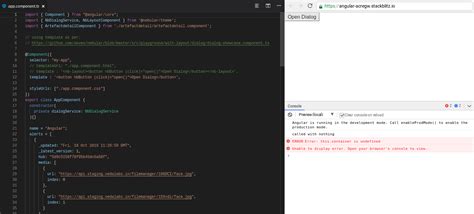 ERROR TypeError This Container Is Undefined For NbDialog Issue Akveo Nebular GitHub