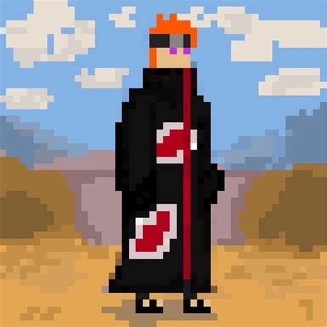 Artstation Pain Fan Pixel Art Naruto