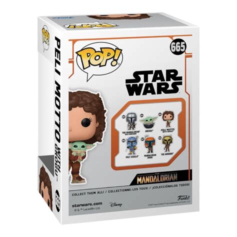 Star Wars The Mandalorian Peli Motto And Grogu Pop Vinyl