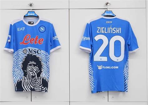 Floki Napoli Jersey Sponsorship Deal 2021 2022 Floki Back Of The
